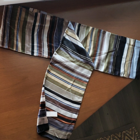 Echo Design | Accessories | Echo Velour And Satin Scarf | Poshmark